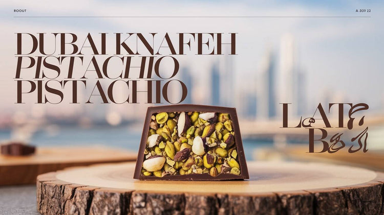 Dubai Knafeh Pistachio Chocolate Bar – Dubai Chocolate Bar